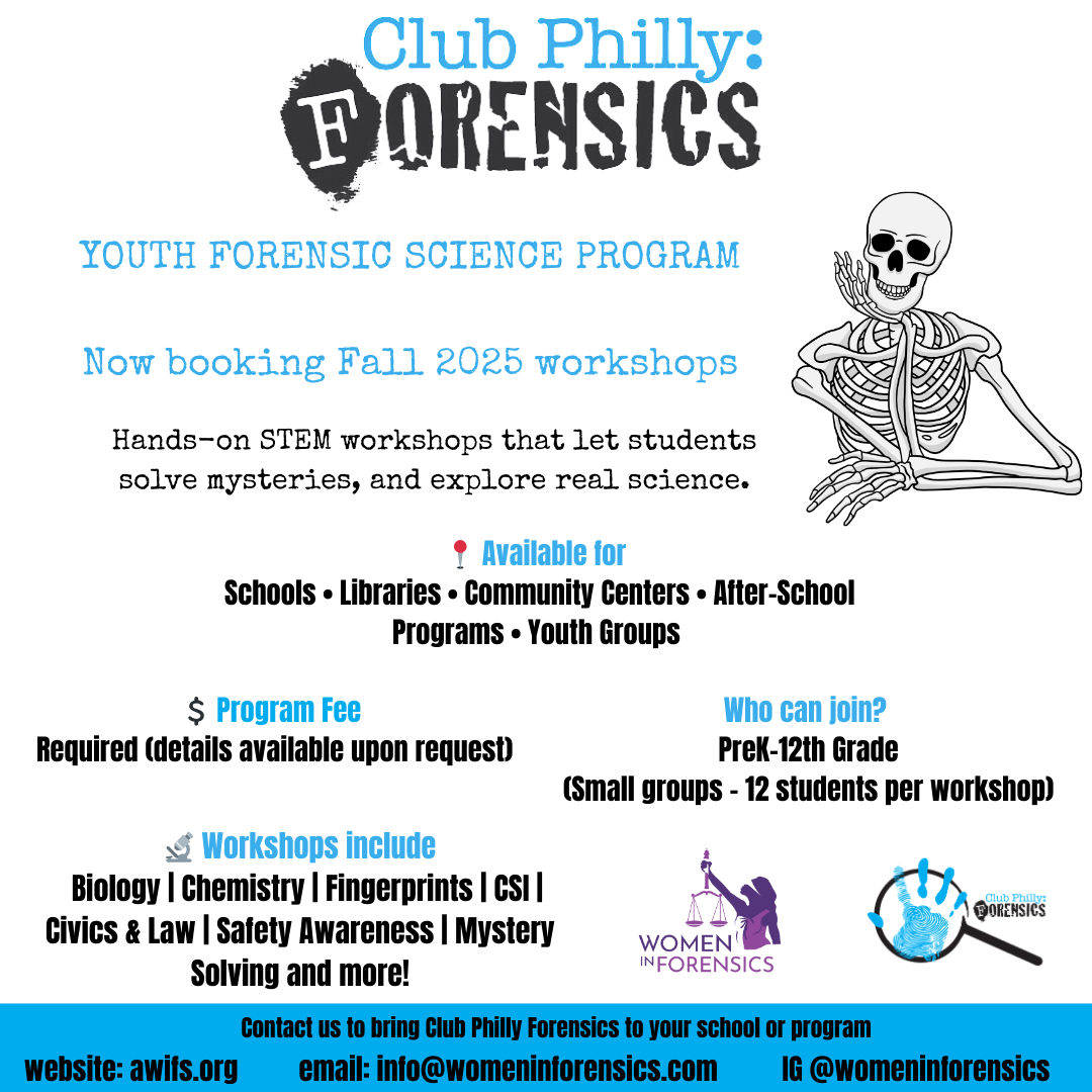 8.5 CPF Flyer - Association of Women in Forensic Science